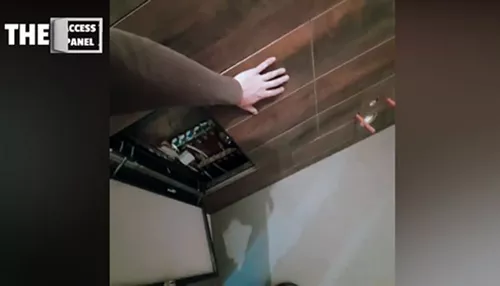 Wood Ceiling Access Panel DIY 22 X 30in R 50 E Z Hatch Attic Access